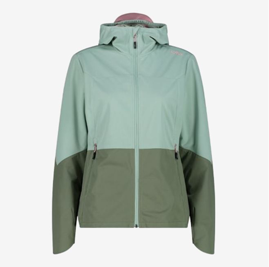 CMP ž softshell 34A6596 E421 EXTRALIGHT SOFTSHELL salvia rose silver ...